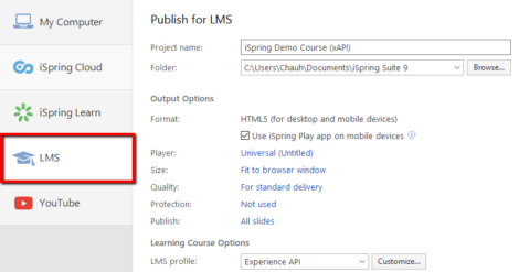 How to Upload iSpring Content on WordPress?