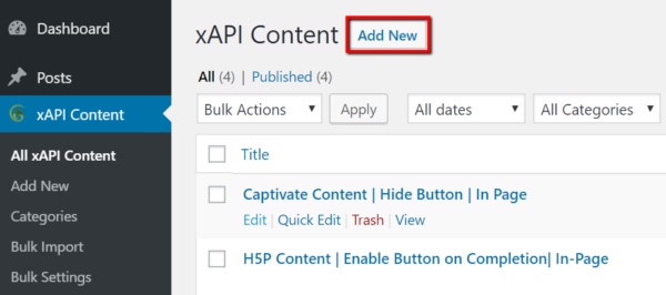 Adding H5P Content - Tracking Data & Completion - Next Software Solutions