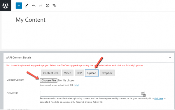 Methods to Upload Content - xAPI, cmi5 & SCORM - Next Software Solutions