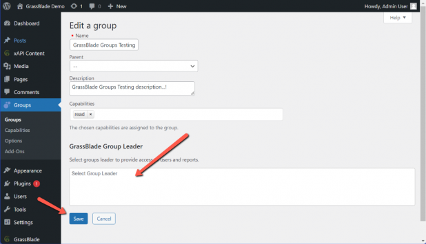 Groups Plugin - Next Software Solutions