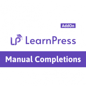 Manual Completions for LearnPress LMS